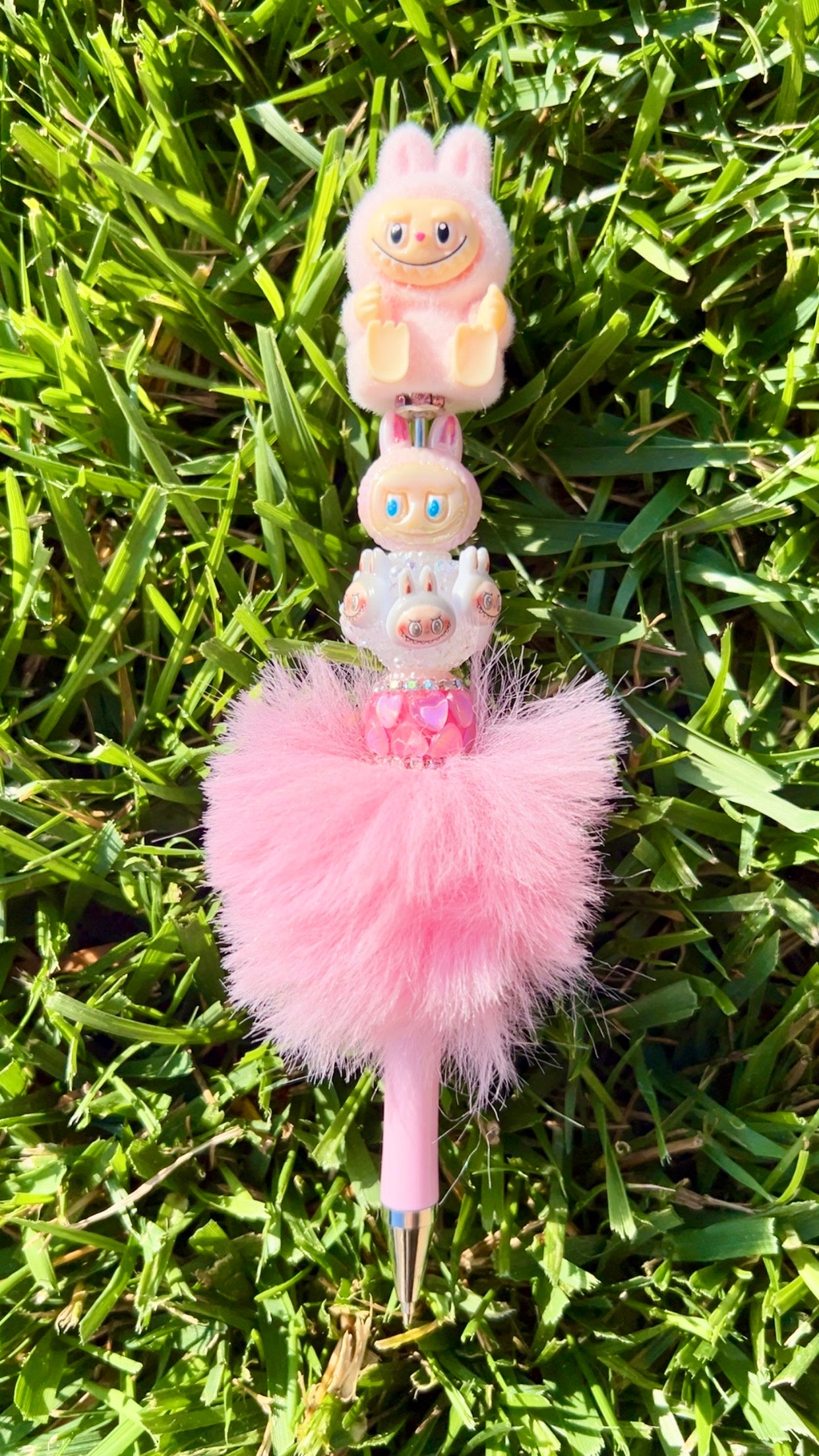 Labubu fluffy pen – Wifey Creations